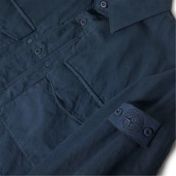 Stone Island Logo-stamped Casual Jacket
