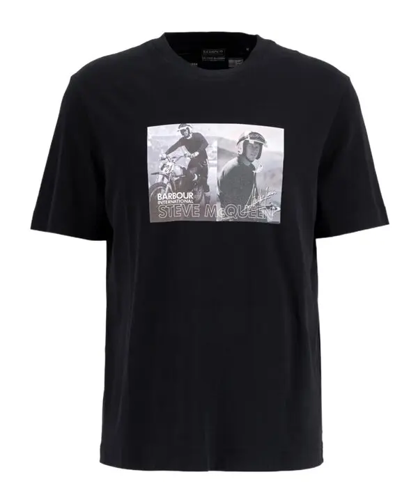 Barbour Crew Neck Short-sleeved T-shirt