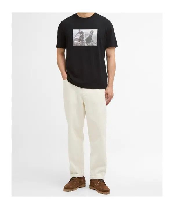 Barbour Crew Neck Short-sleeved T-shirt