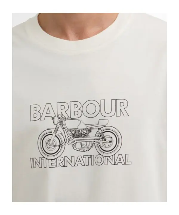 Barbour Motorcycle Graphic T-shirt