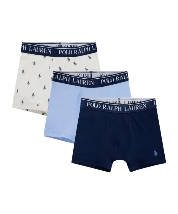 Polo Ralph Lauren Three-pack Of Logo Briefs
