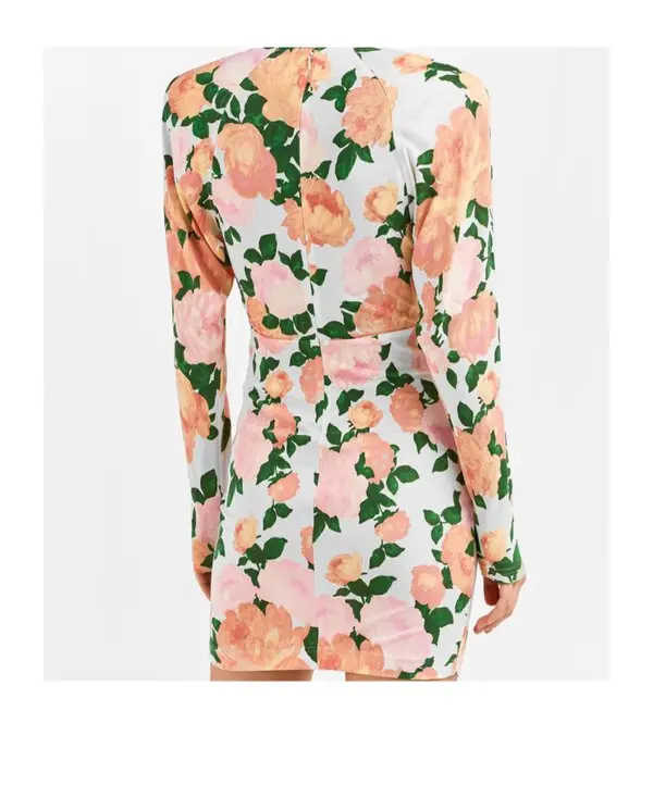 Stella McCartney Printed Crepe Mini Dress - Multicolor