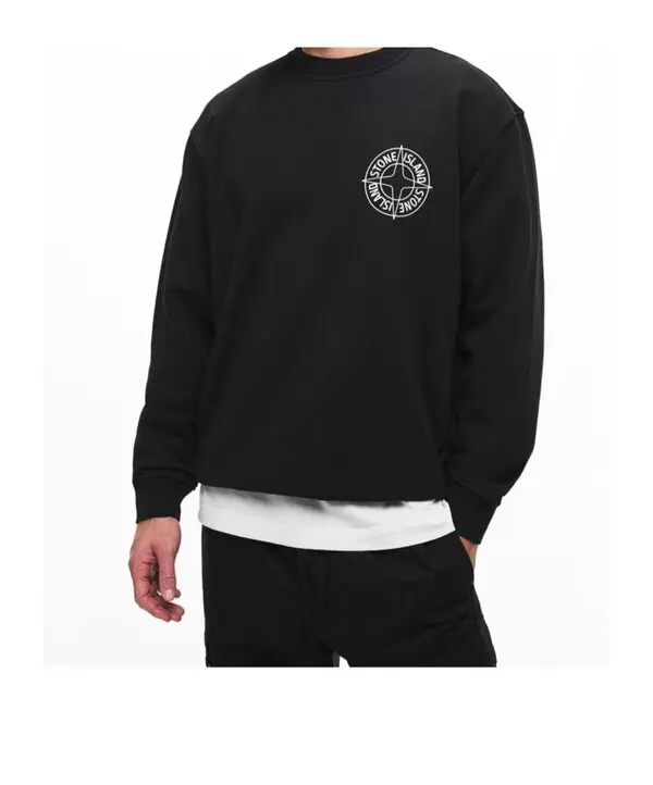Stone Island Compass Crew Sweatshirt