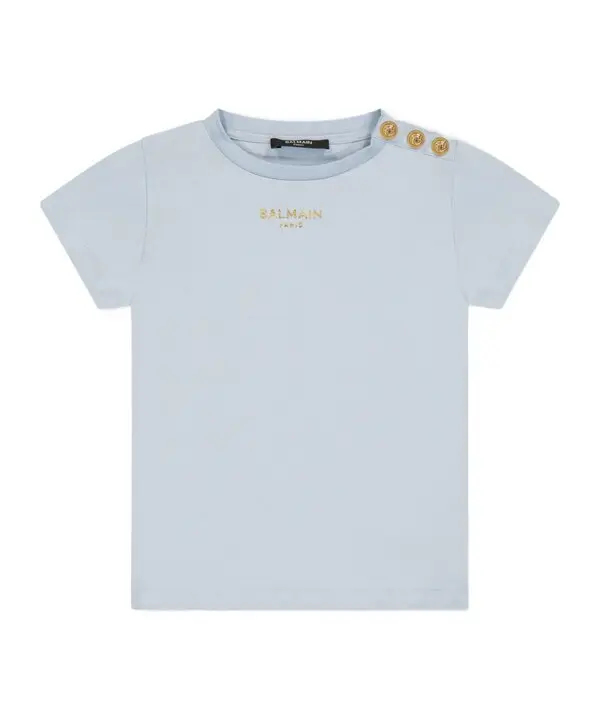 Balmain Logo Crew Neck T-shirt