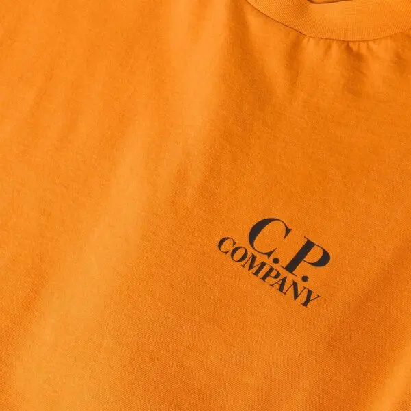 C.P. COMPANY Logo Crew Neck T-shirt