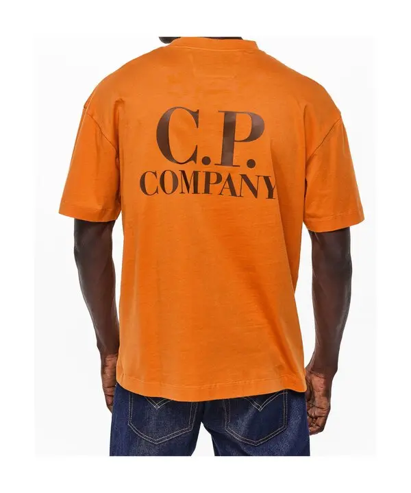 C.P. COMPANY Logo Crew Neck T-shirt