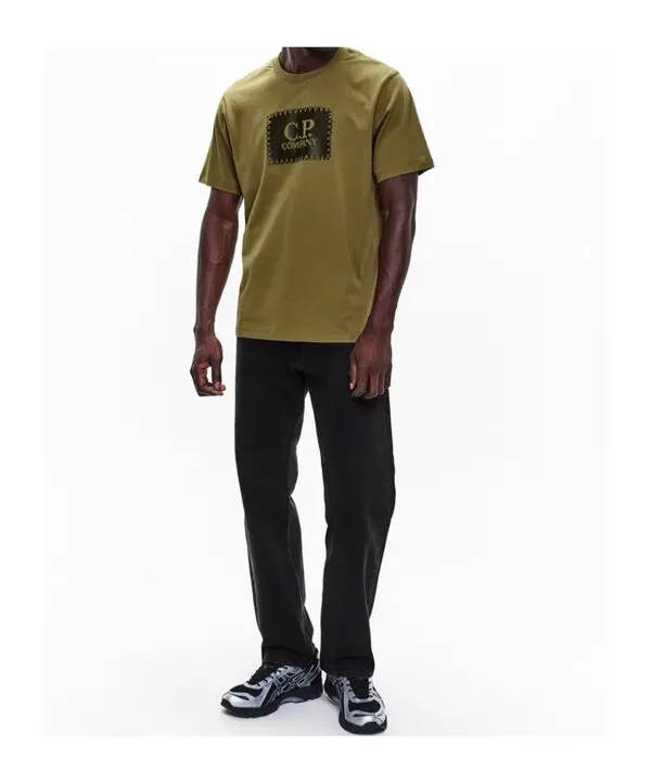 C.P. COMPANY Logo Crew Neck T-shirt