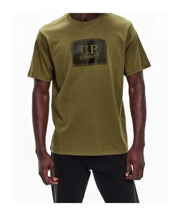 C.P. COMPANY Logo Crew Neck T-shirt