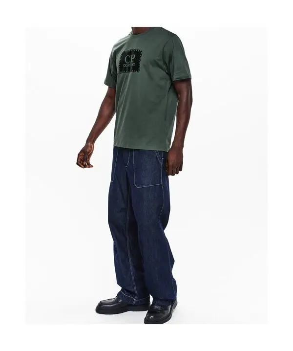 C.P. COMPANY Logo Crew Neck T-shirt