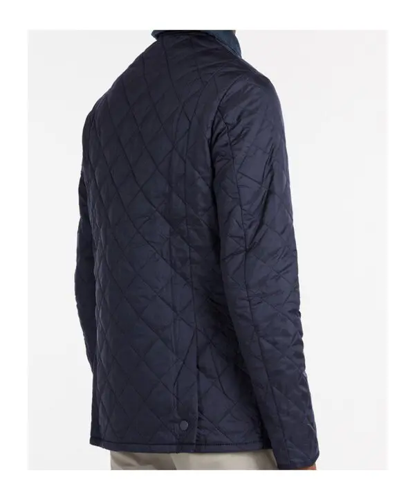 Barbour Quilted Long-sleeved Cotton Coat