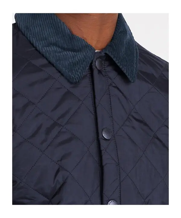 Barbour Quilted Long-sleeved Cotton Coat