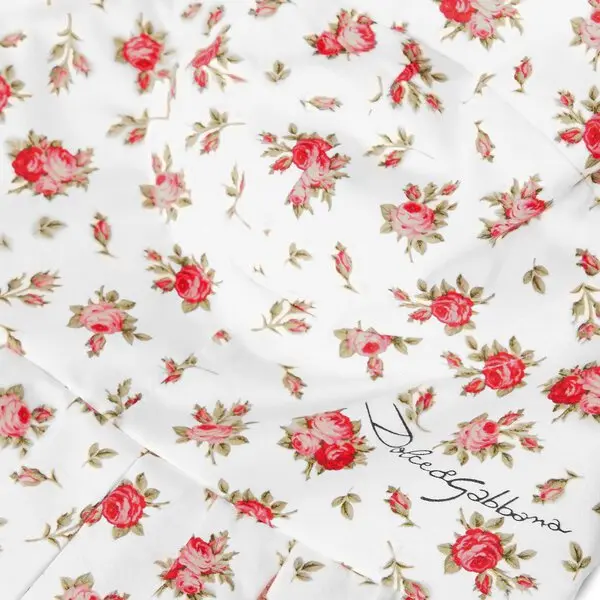 Dolce & Gabbana Floral Print Camisole Midi Dress