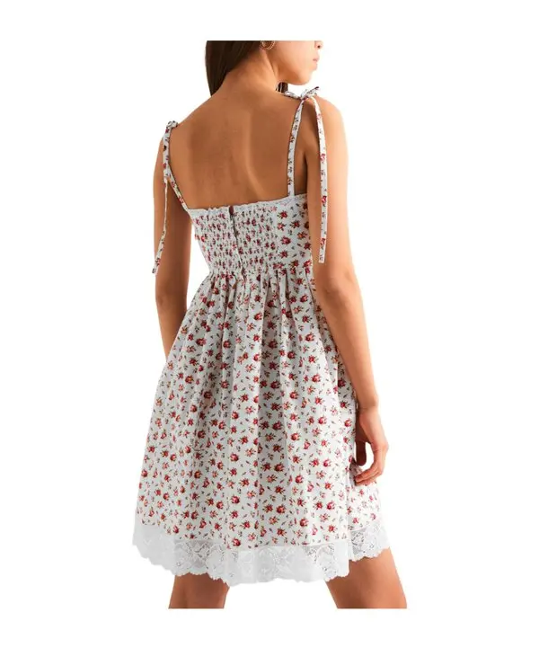 Dolce & Gabbana Floral Print Camisole Midi Dress
