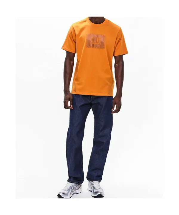 C.P. COMPANY Logo Crew Neck T-shirt