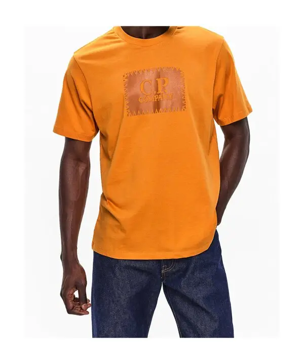 C.P. COMPANY Logo Crew Neck T-shirt