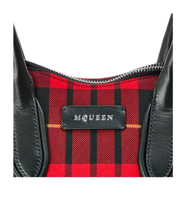 Alexander McQueen Plaid Fabric Bag
