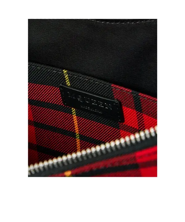 Alexander McQueen Plaid Fabric Bag