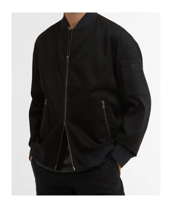 Barbour Tardon Zip Up Bomber Jacket
