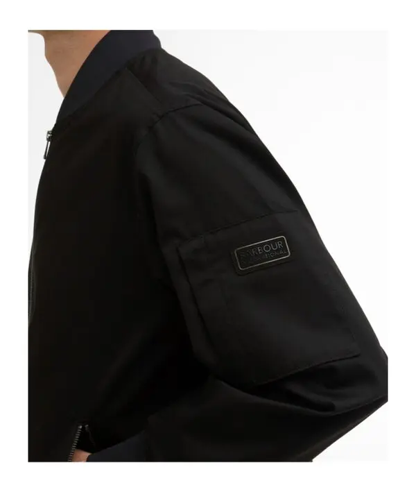 Barbour Tardon Zip Up Bomber Jacket