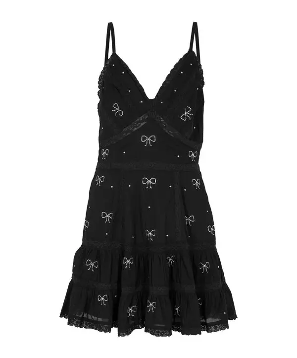 LoveShackFancy Solbina Mini Dress