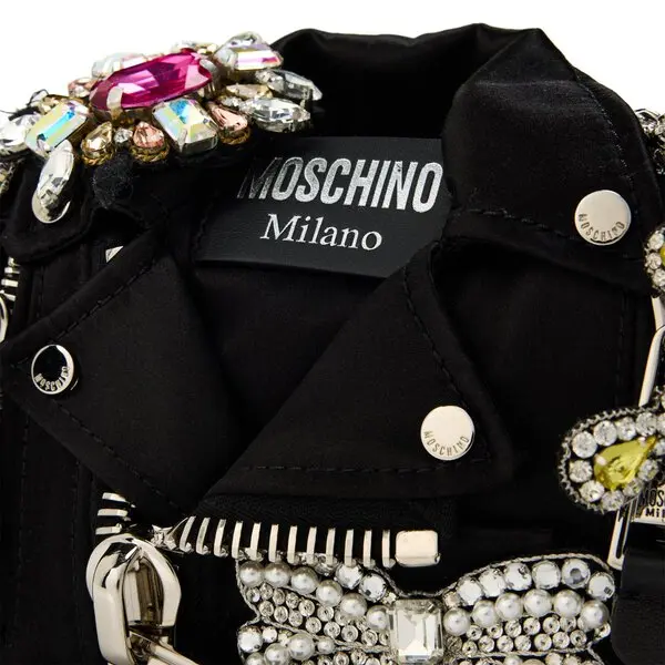 Moschino Solid Color Crossbody Bag