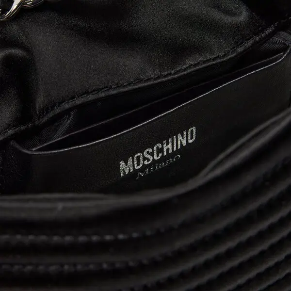 Moschino Solid Color Crossbody Bag