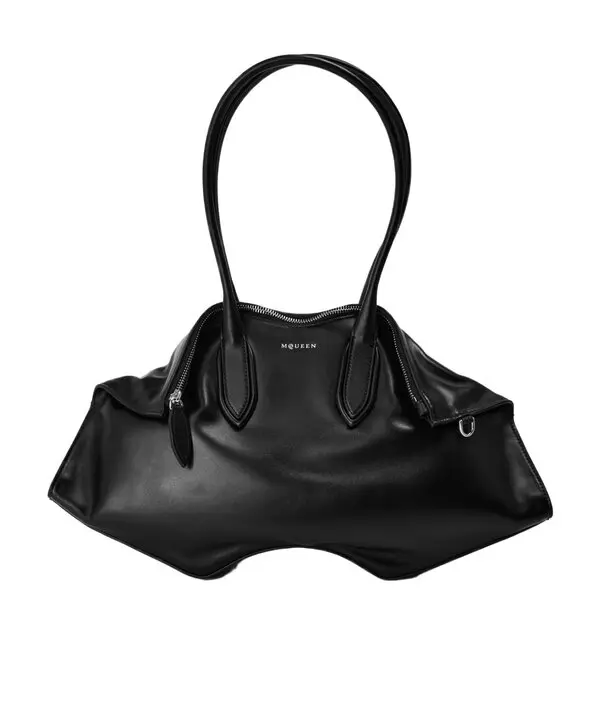 Alexander McQueen Leather Tote Bag - Black
