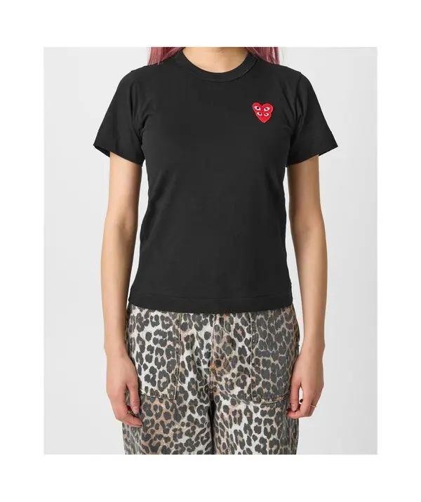 Play Comme Des Garcon Logo Crewneck T-shirt