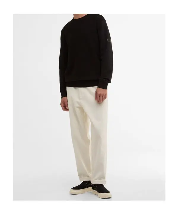 Barbour Crew Neck Long-sleeved Sweatshirt