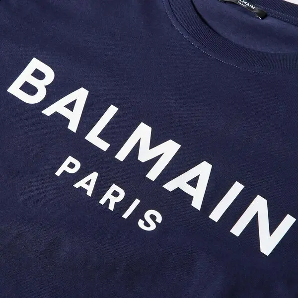 Balmain Logo Short-sleeved T-shirt