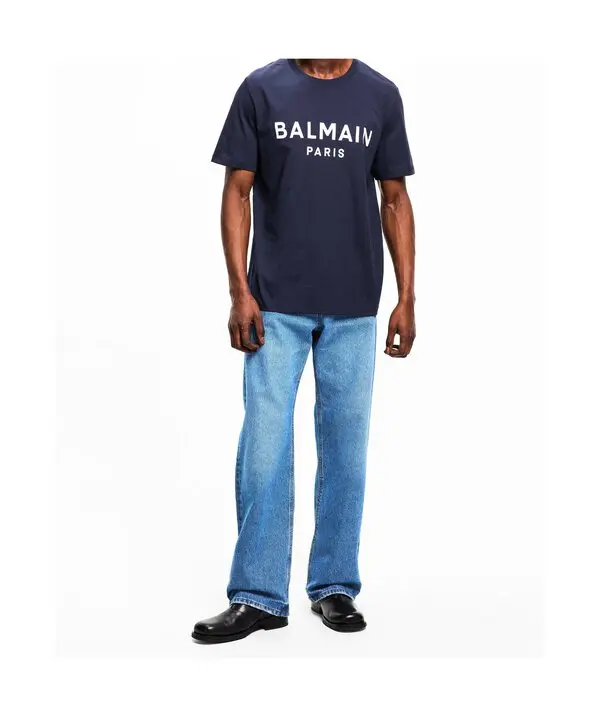 Balmain Logo Short-sleeved T-shirt