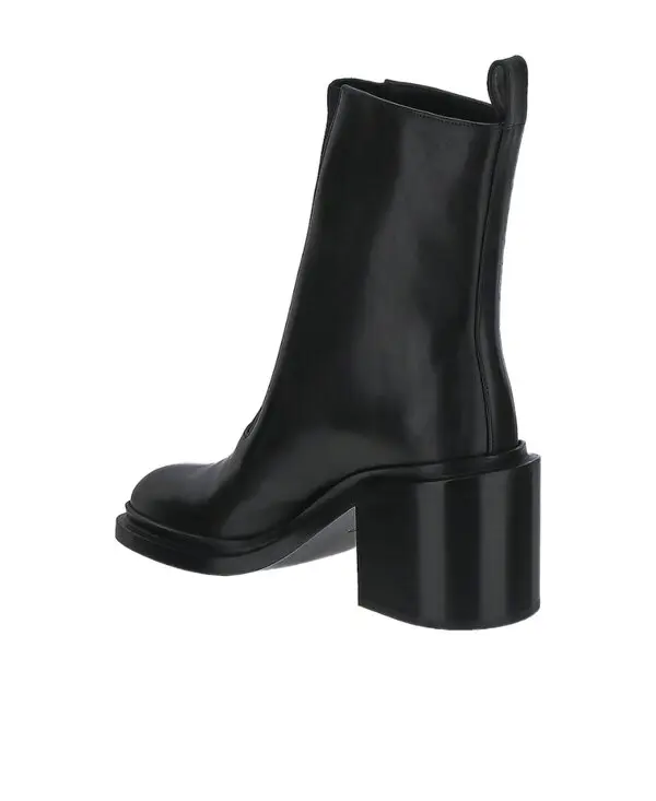 JIL SANDER Block-heeled Ankle Boots