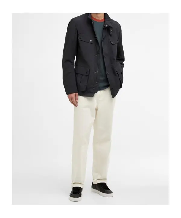 Barbour Long-sleeved Zip-up Casual Jacket