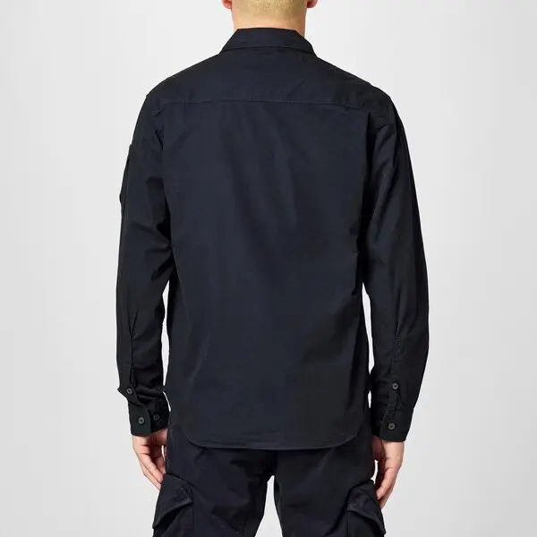 C.P. COMPANY Lens Cotton Long Sleeve Overshirt