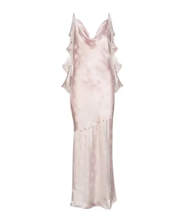 ROTATE BY BIRGER CHRISTENSEN Floral Pattern Dress