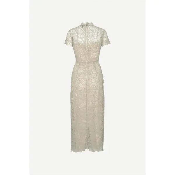 ROTATE BY BIRGER CHRISTENSEN Lamaja Short-sleeved Lace Dress