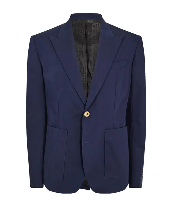 Balmain Twill Blazer