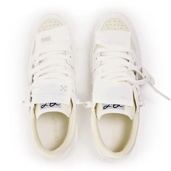 Off-White Low Top Sneakers With Zip-tie Tag