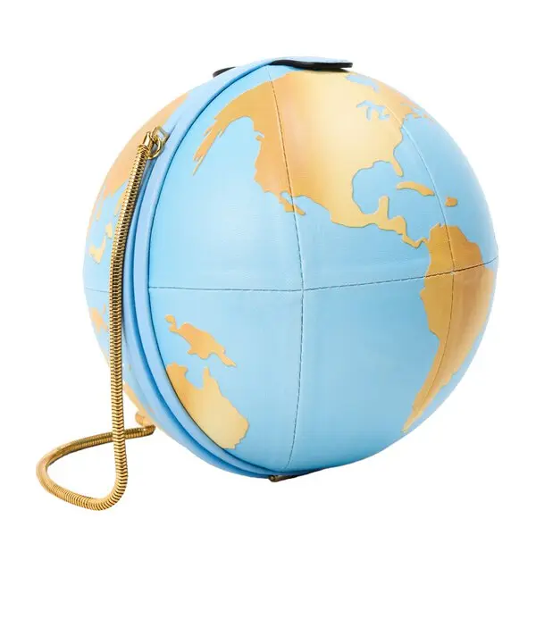 Moschino Crossbody Bag With Globe Motif