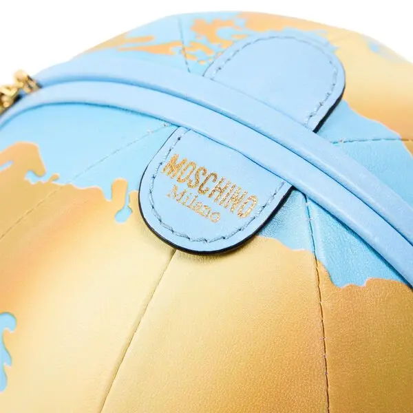 Moschino Crossbody Bag With Globe Motif