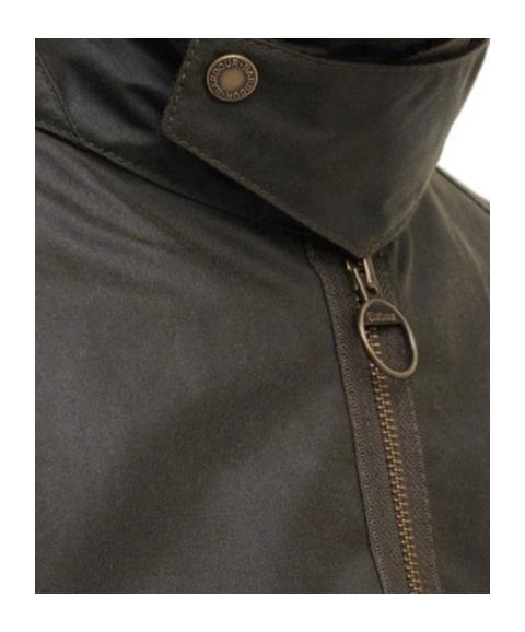Barbour Zippered Long-sleeved Casual Jacket