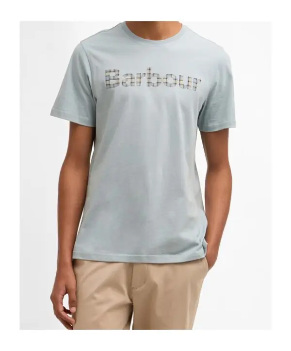 Barbour Kilnwick Logo T-shirt - Gray