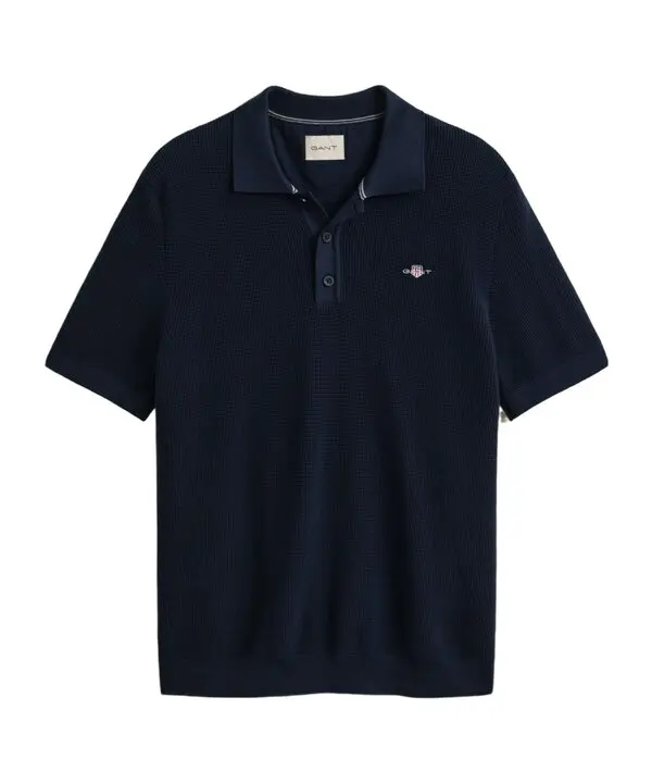 Gant Logo Short Sleeve Polo Shirt