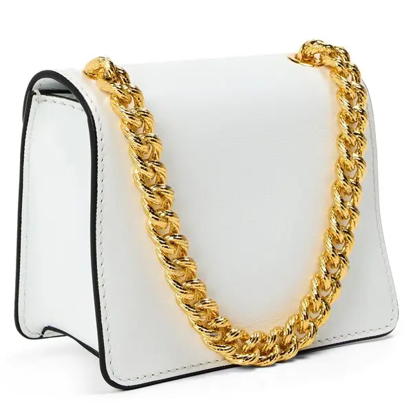 Moschino Leather Top Handle Bag