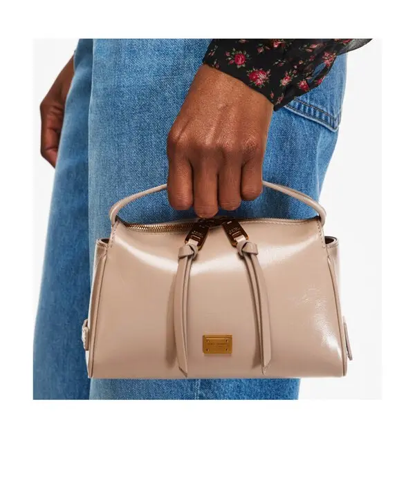 Dolce & Gabbana Beige Leather Handbag