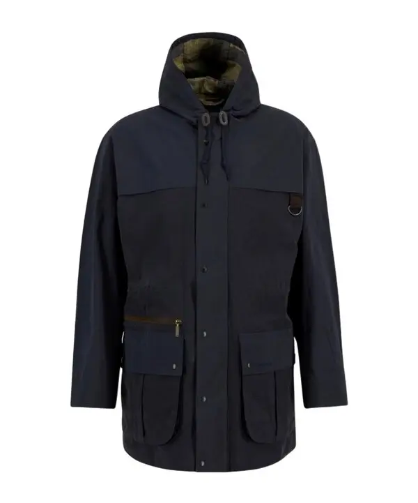 Barbour Icon Durham Hooded Zip-up Casual Jacket