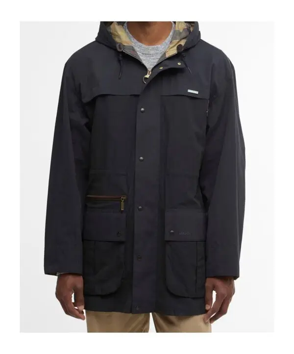 Barbour Icon Durham Hooded Zip-up Casual Jacket