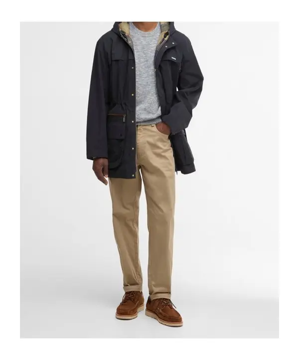 Barbour Icon Durham Hooded Zip-up Casual Jacket