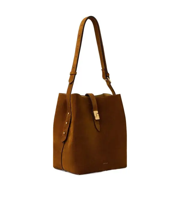 Soeur Suede Bucket Bag