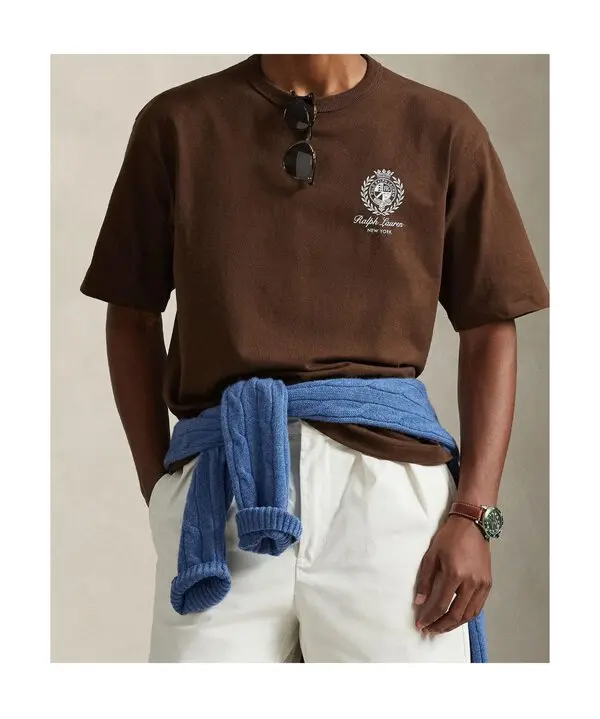 Polo Ralph Lauren Logo Short-sleeved T-shirt - Brown